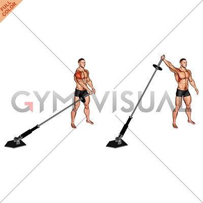 Landmine Lateral Raise