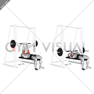 Smith Machine Close Grip Bench Press