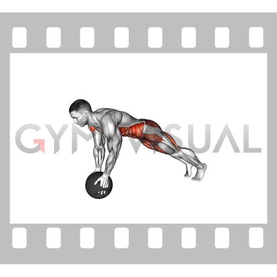 Medicine Ball Plank Jack (male)